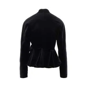 Alberta Ferretti Velvet Jacket With Bow