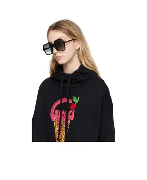Gucci Square Frame Sunglasses