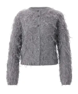 Fabiana Filippi Long-pile Loop-knit Sweater