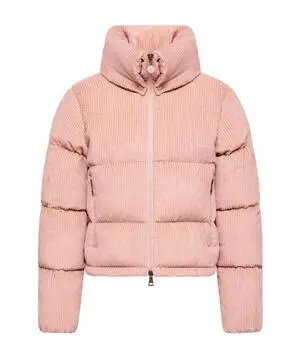 Moncler Lumineux Corduroy Short Down Jacket