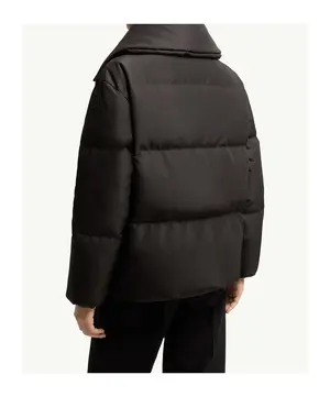 Moncler Manchot Beaded-trim Mid-length Down Jacket