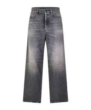 Acne Studios Distressed Wide-leg Jeans