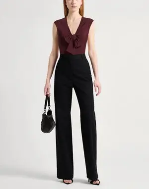 Max Mara Sleeveless V-neck Top