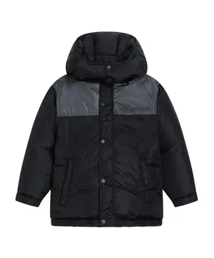 Dolce & Gabbana Hooded Panelled Jacket - Multi-colored