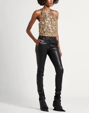 Dolce & Gabbana Leather Trousers
