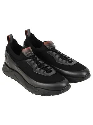 Santoni Inno Calza Low Top Sneakers
