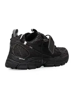 Off-White Be Right Back Denim Sneakers - Black