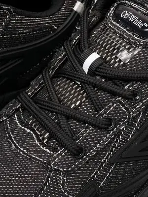 Off-White Be Right Back Denim Sneakers - Black
