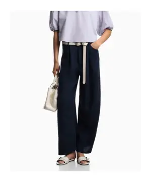 Emporio Armani J4e Relaxed-fit Linen Trousers
