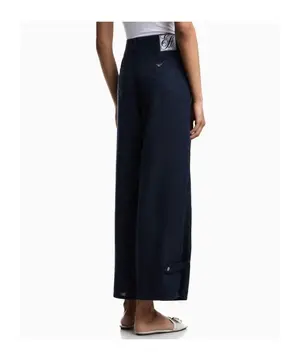 Emporio Armani J4e Relaxed-fit Linen Trousers