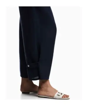 Emporio Armani J4e Relaxed-fit Linen Trousers