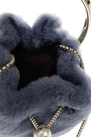 JIMMY CHOO Bon Bon Drawstring Tote Bag