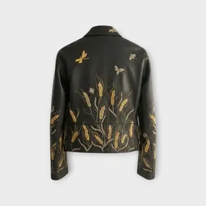Valentino Garavani Embroidered Zip-up Jacket