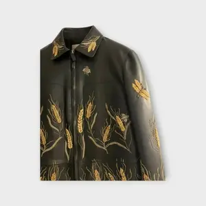 Valentino Garavani Embroidered Zip-up Jacket
