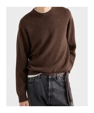 Prada Re-cashmere Crew-neck Sweater