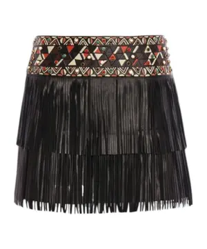 Valentino Garavani Fringed Skirt
