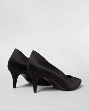Celine Midi Pump In Satin