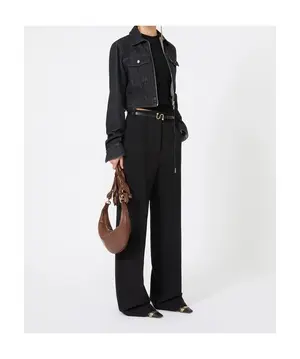 Sportmax Volonta High-waisted Wide-leg Trousers