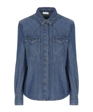 Peserico Western Denim Shirt