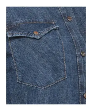 Peserico Western Denim Shirt