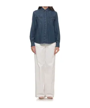 Peserico Western Denim Shirt