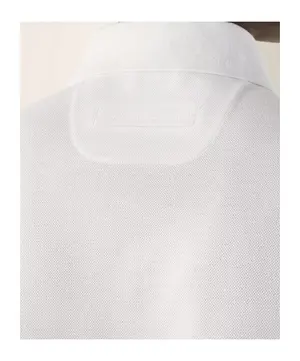 Zegna Optical Cotton Piquet Polo Shirt