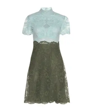 Valentino Garavani Short-sleeved Dress - Green