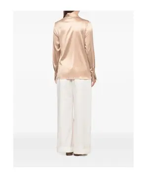 Peserico Concealed Placket Silk Shirt