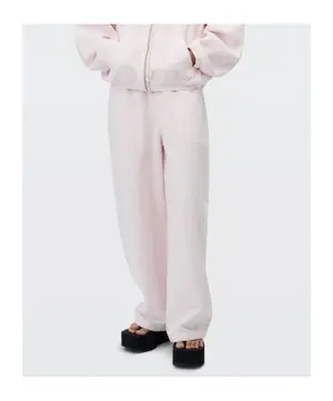 Alexander Wang Logo Print Mid-rise Oversized Sweatpant