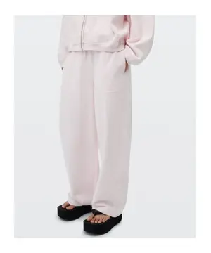 Alexander Wang Logo Print Mid-rise Oversized Sweatpant