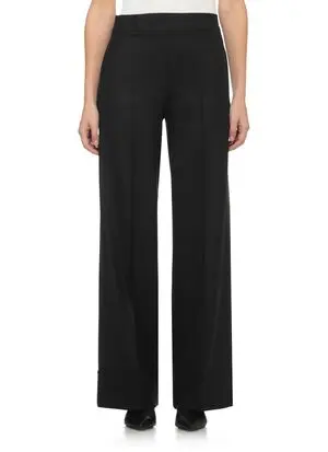 D.exterior Wide-leg Tailored Pants