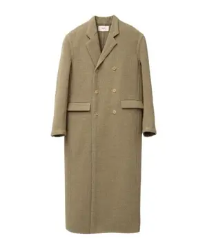 Celine Coat In Wool And Silk