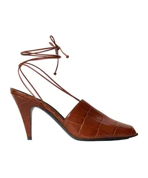 Celine V Front Sandal - Brown