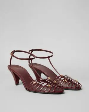Celine Cage High-heeled Sandals