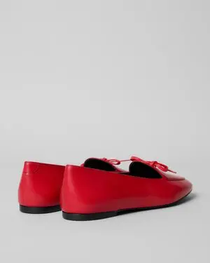Celine Aura Bow Flats - Super Red