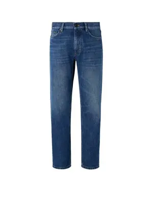 Zegna Cotton Roccia Jeans - Dark Blue