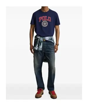 Polo Ralph Lauren Logo-print Flocked T-shirt