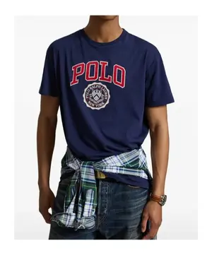 Polo Ralph Lauren Logo-print Flocked T-shirt
