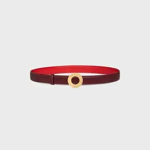 Celine Round Clasp And Reversible Belt