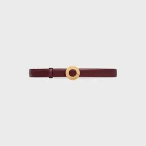 Celine Round Clasp And Reversible Belt