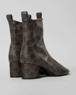 Celine Round-toe Short Boots