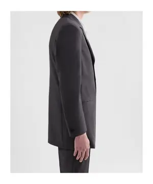 JIL SANDER Fil-à-fil Wool Tailored Jacket