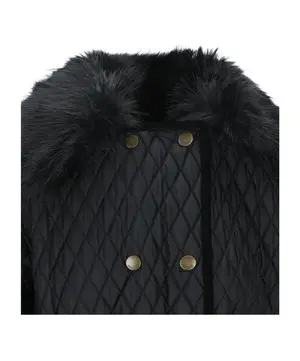 Burberry Quilted Belted Coat