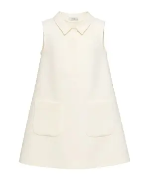 Fendi Sleeveless Dress - White