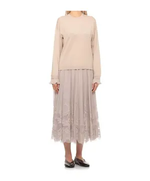 Fabiana Filippi Ruffled Cuff Sweater