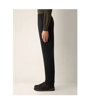 Zegna Wool Cotton And Silk Joggers