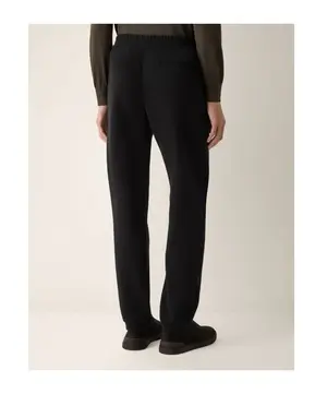Zegna Wool Cotton And Silk Joggers