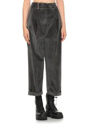 Peserico Pleated Corduroy Pants
