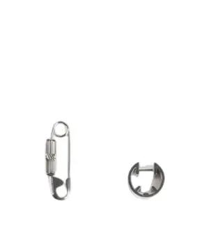 Balenciaga Diy Pin Earrings - Silver