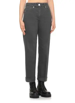 Peserico High-rise Straight-leg Jeans